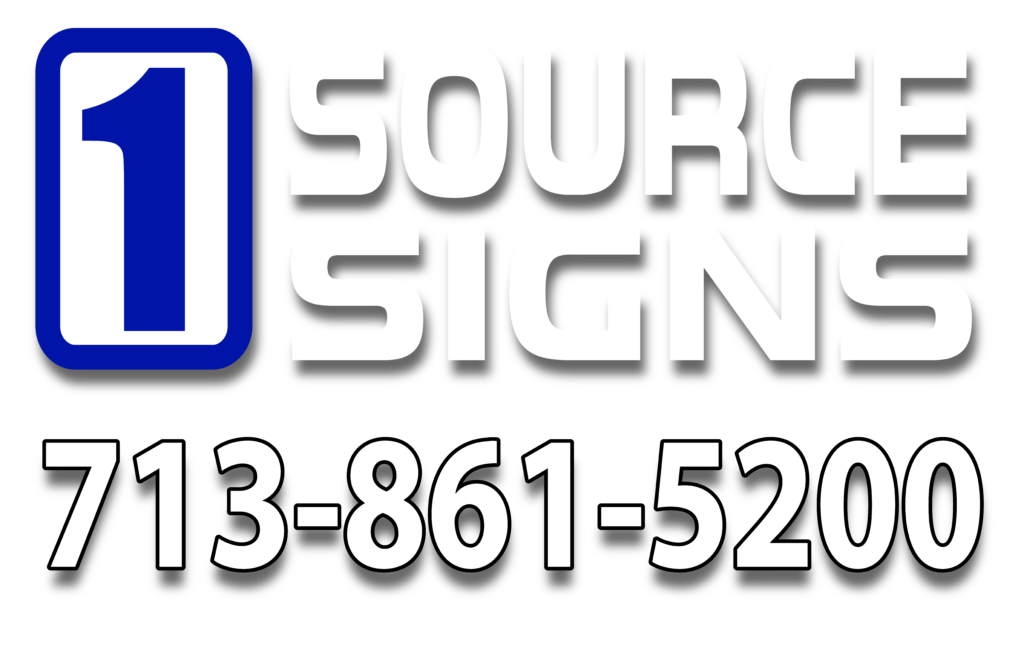 Commercial Sign Design & Installation in Houston, TX | 1 Source Signs